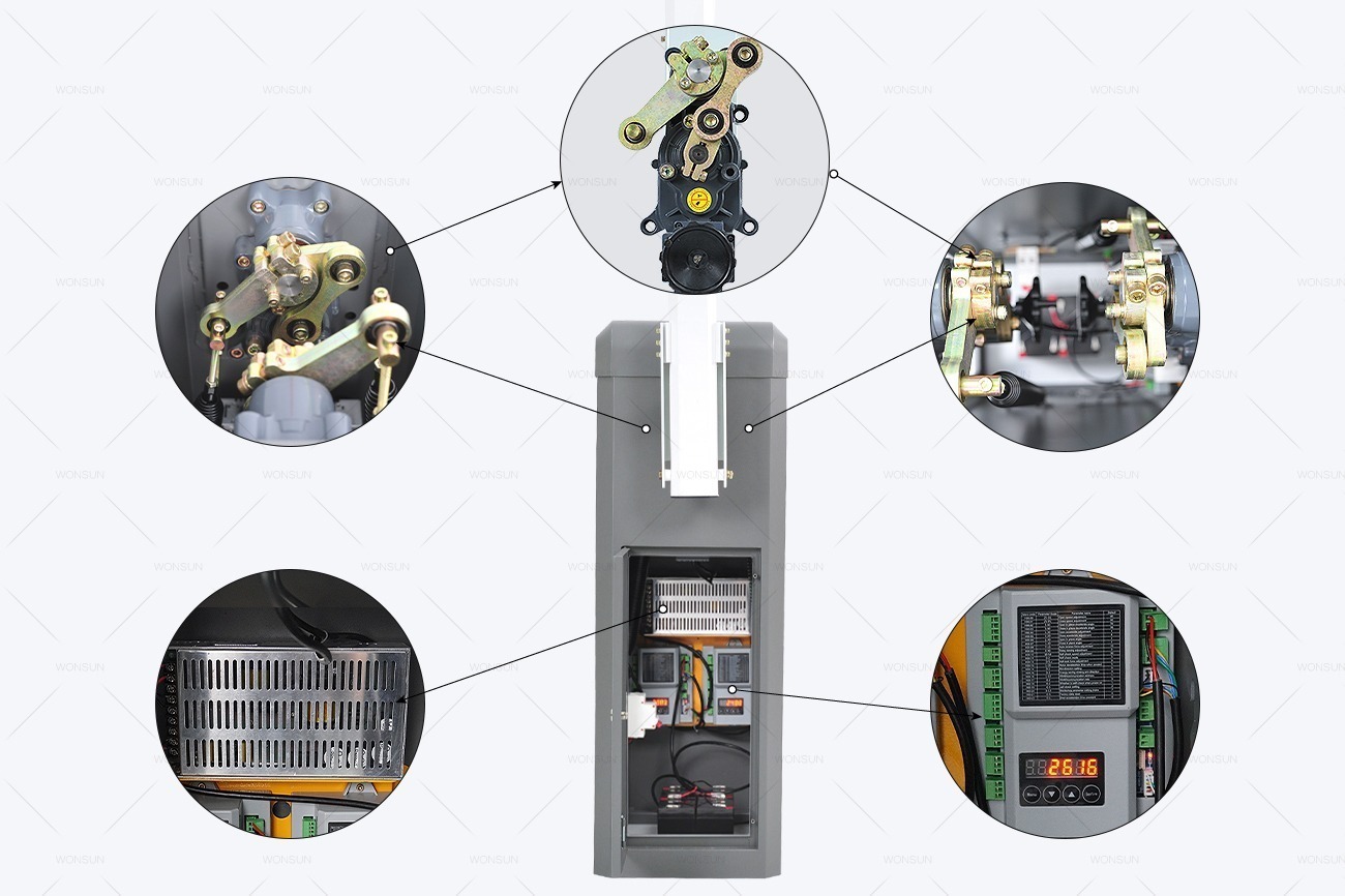 Dual Movement Two-way Barrier Gate - wonsun barrier gate