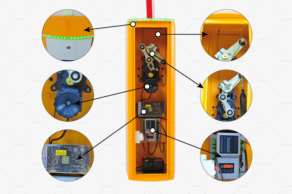 DC Brushless Customized Barrier Gate - wonsun barrier gate