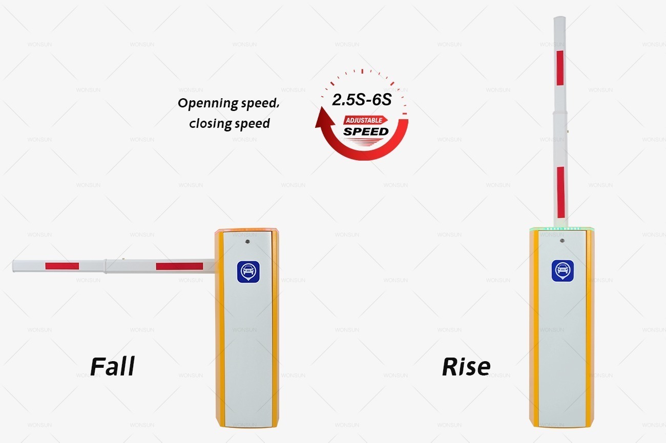DC Brushless Customized Barrier Gate - wonsun barrier gate